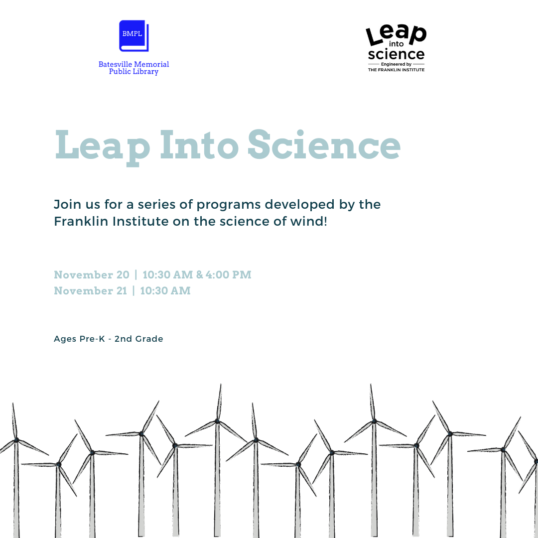 November Leap Into Science Calendar – Batesville Memorial Public Library