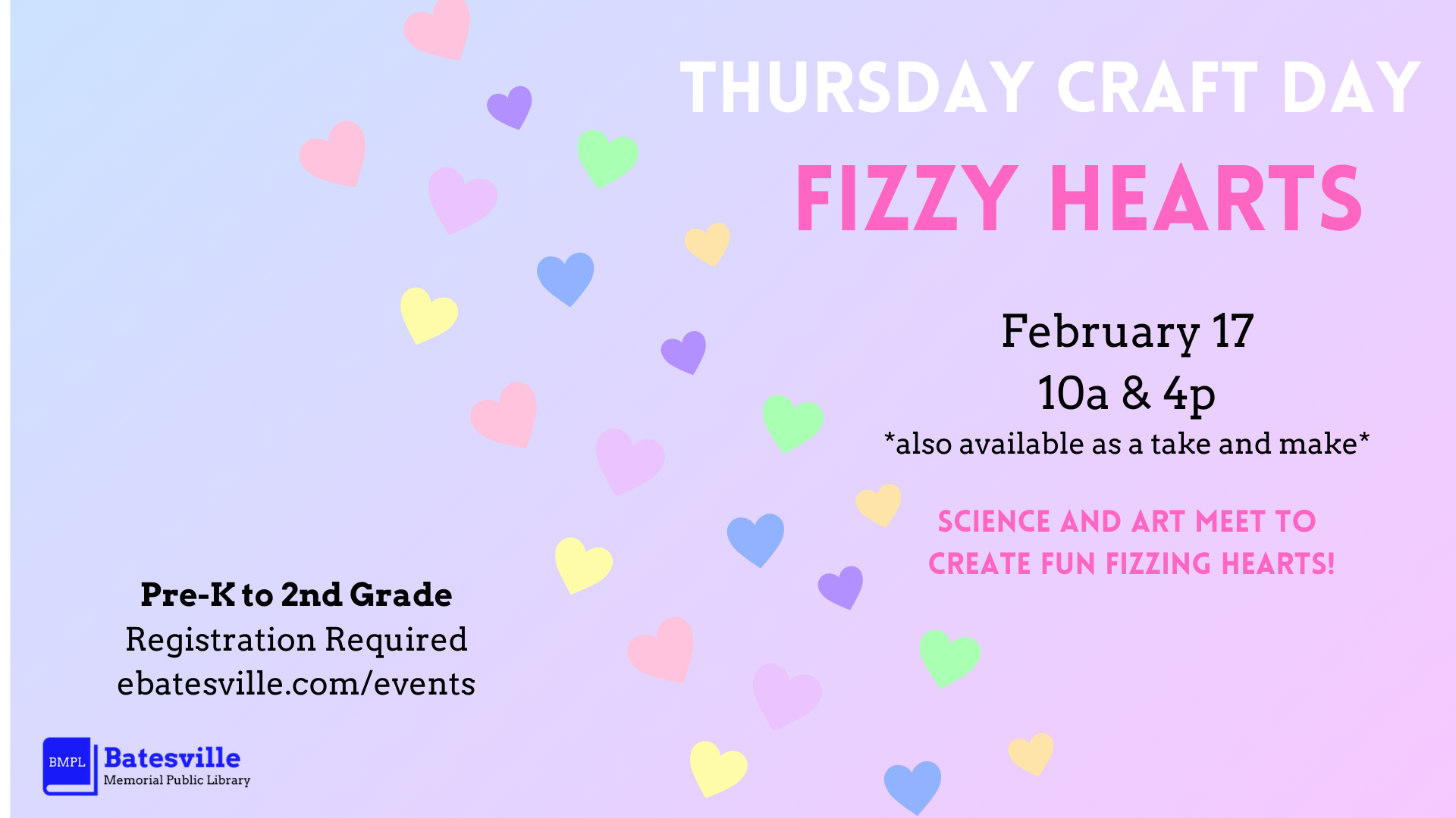 FIZZY HEARTS_TV – Batesville Memorial Public Library