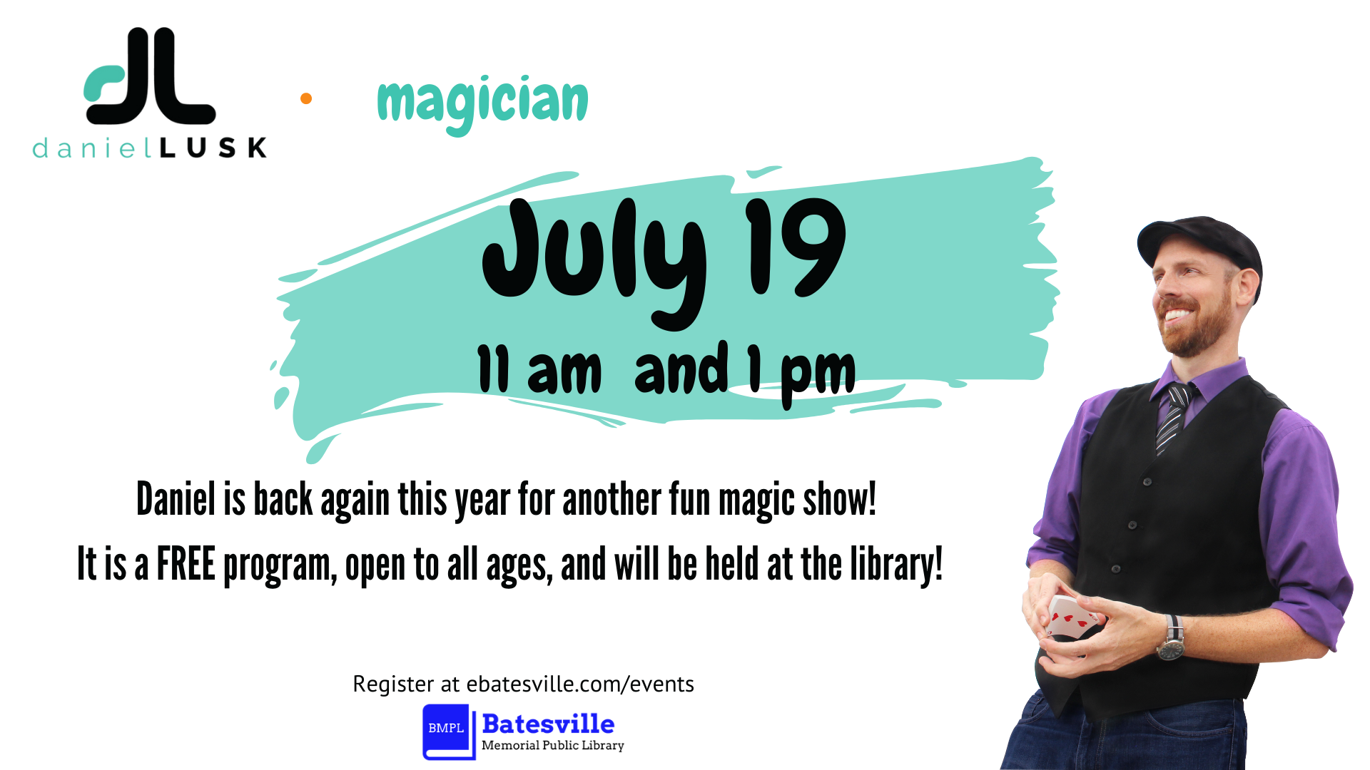 Magic Show_TV – Batesville Memorial Public Library