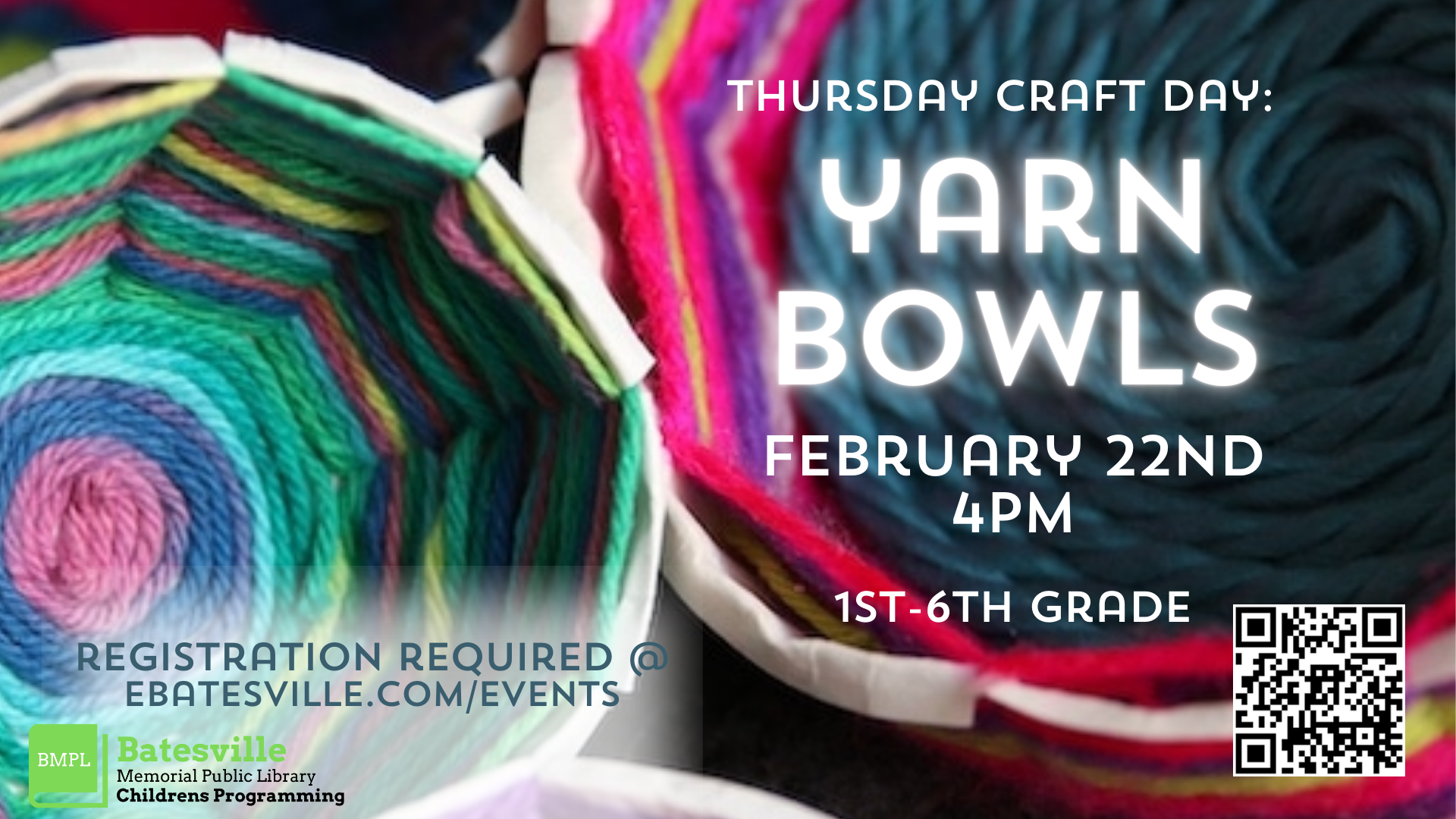 YarnBowls_TV – Batesville Memorial Public Library