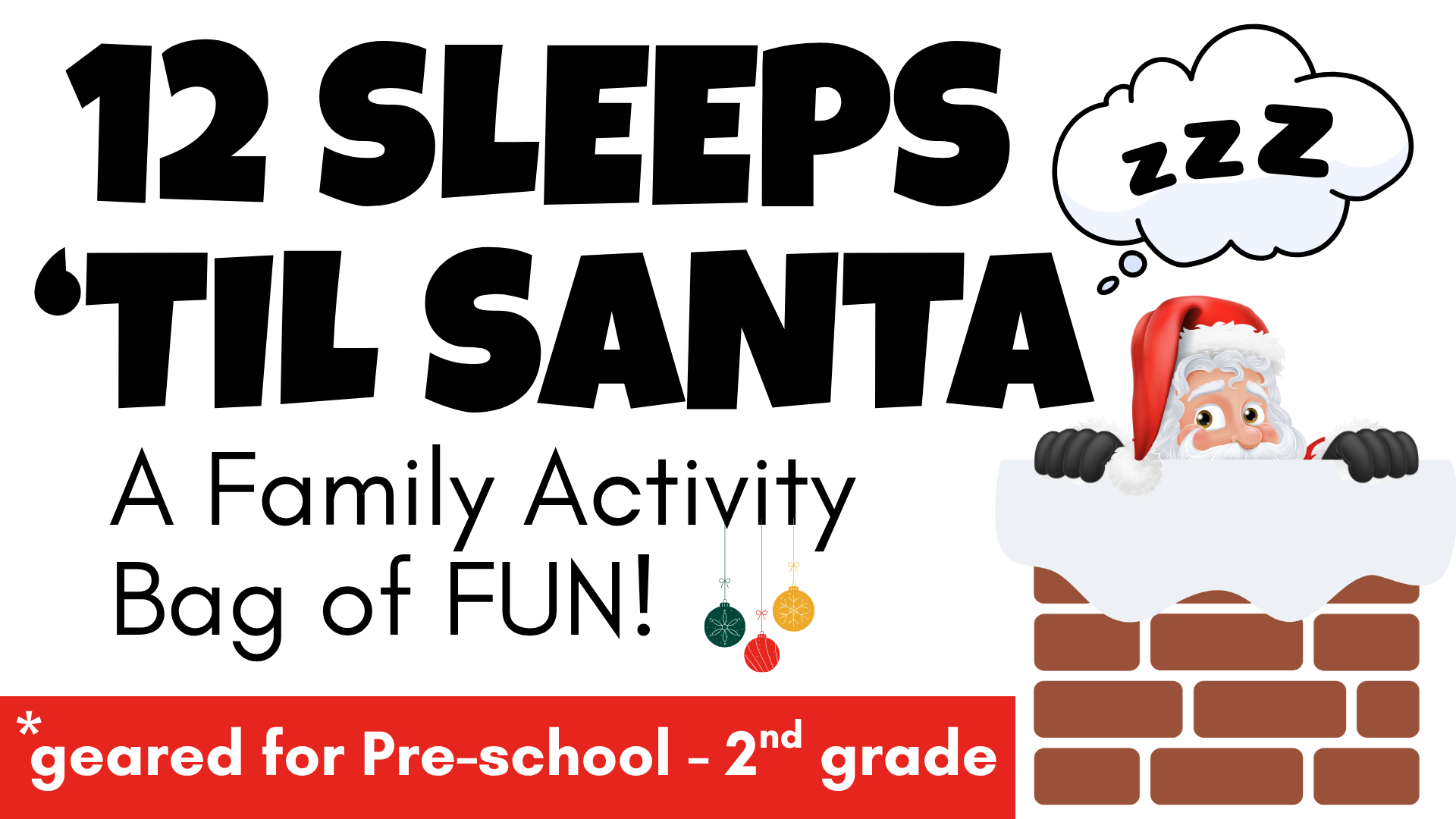 12 sleeps to santa – Batesville Memorial Public Library