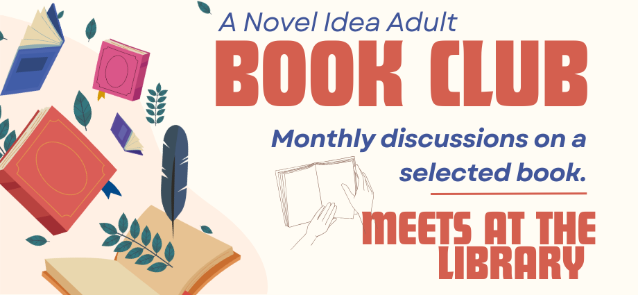 novel idea book club – Batesville Memorial Public Library
