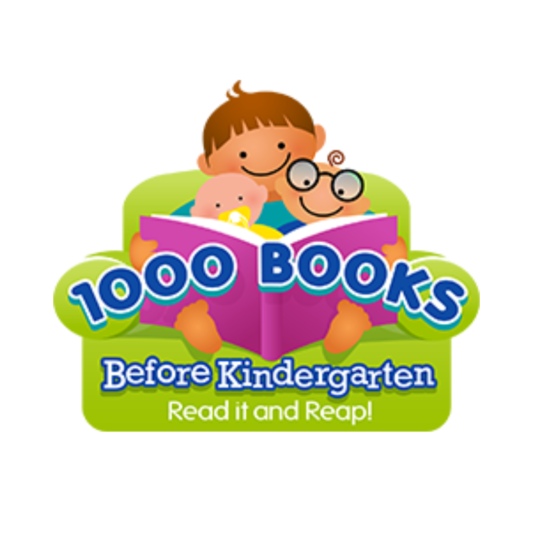 1000 books logo – Batesville Memorial Public Library
